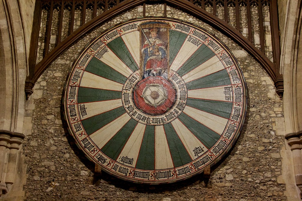 Close Analysis: King Arthur’s round table at Winchester Castle ...
